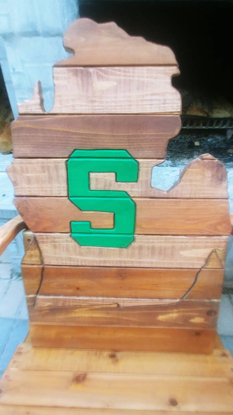 Michigan State Adirondack Chair - Etsy