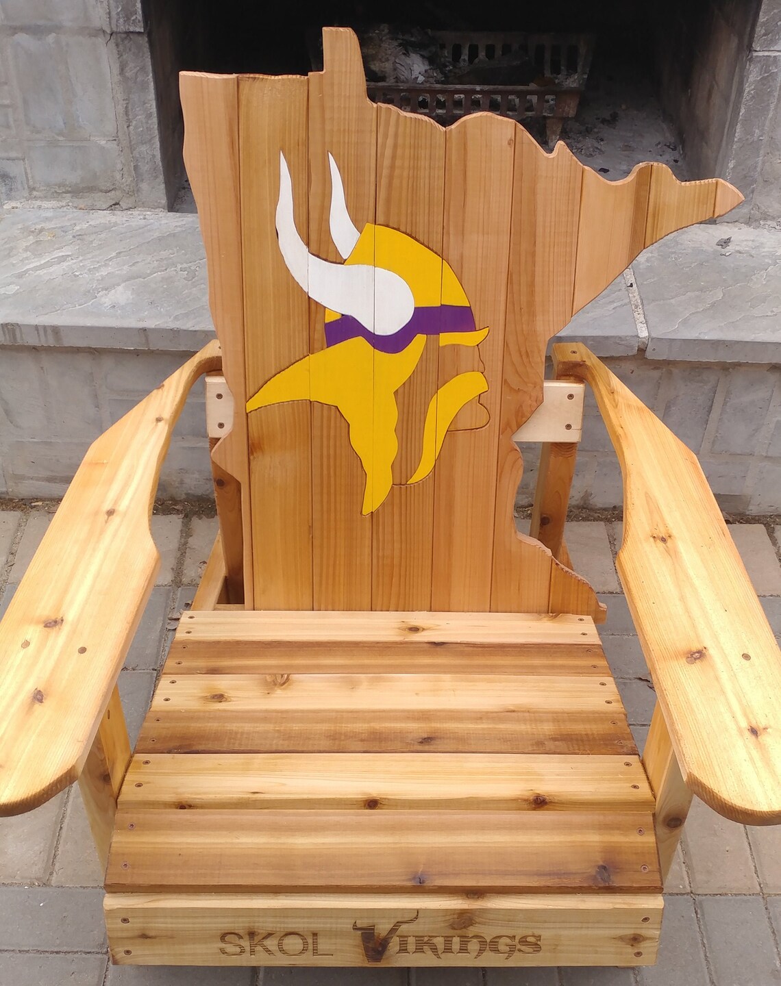 MN Vikings or MN Wild Adirondack Chair - Etsy