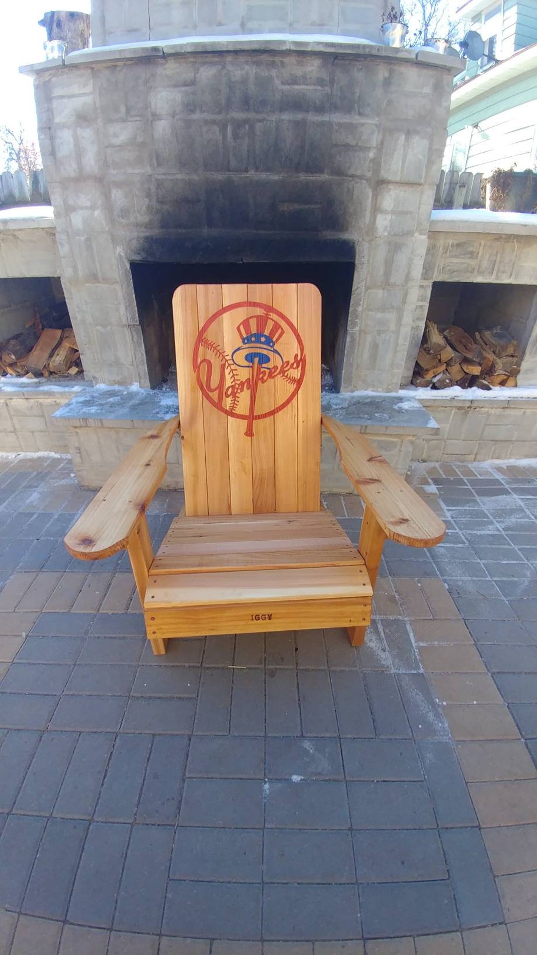Yankees Adirandack Chair - Etsy