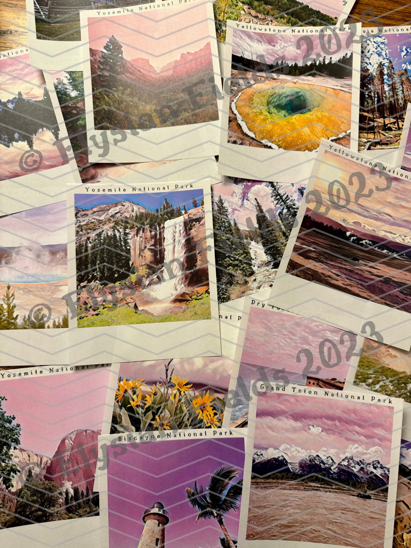 Printable National Park Polaroids RA Door Decorations - Set of 24 ...