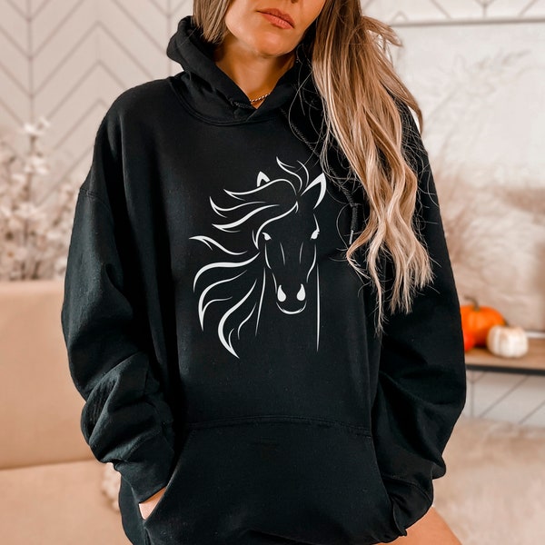 Horse Sweatshirt - Etsy
