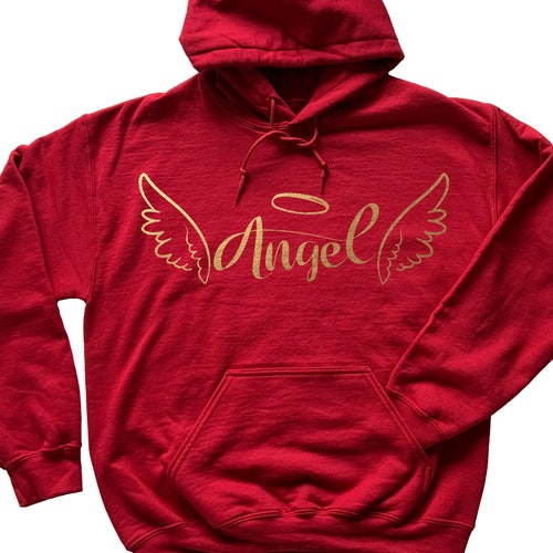 The Angel Wings Hoodie Sweatshirt for Mens & Womens Wings on - Etsy