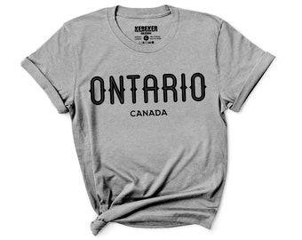 Ontario Canada Shirt | Etsy