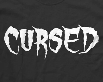 Cursed T Shirt - Etsy