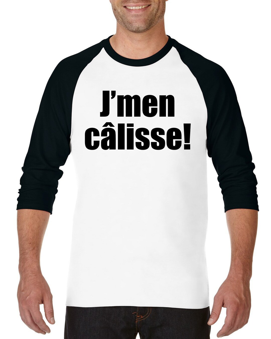 J'men Calisse T-shirt - Funny French Canadians Quebec Slogan Tee ...