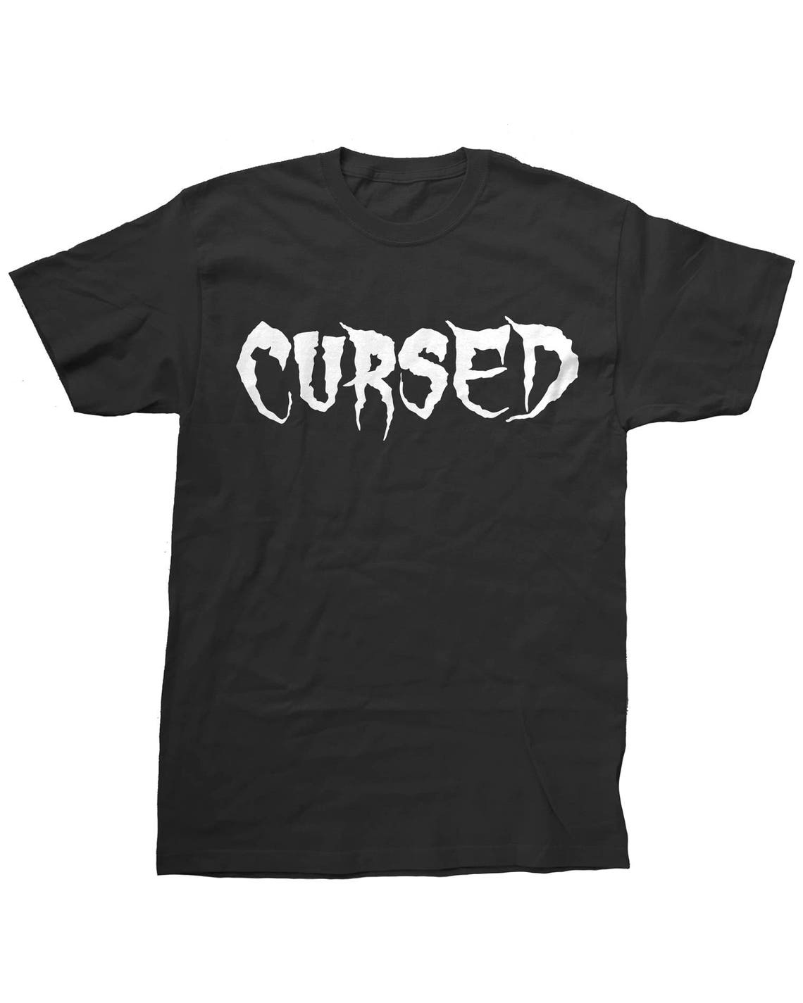 Cursed T-shirt Curse Horror Shirt Mens Tshirt Womens - Etsy