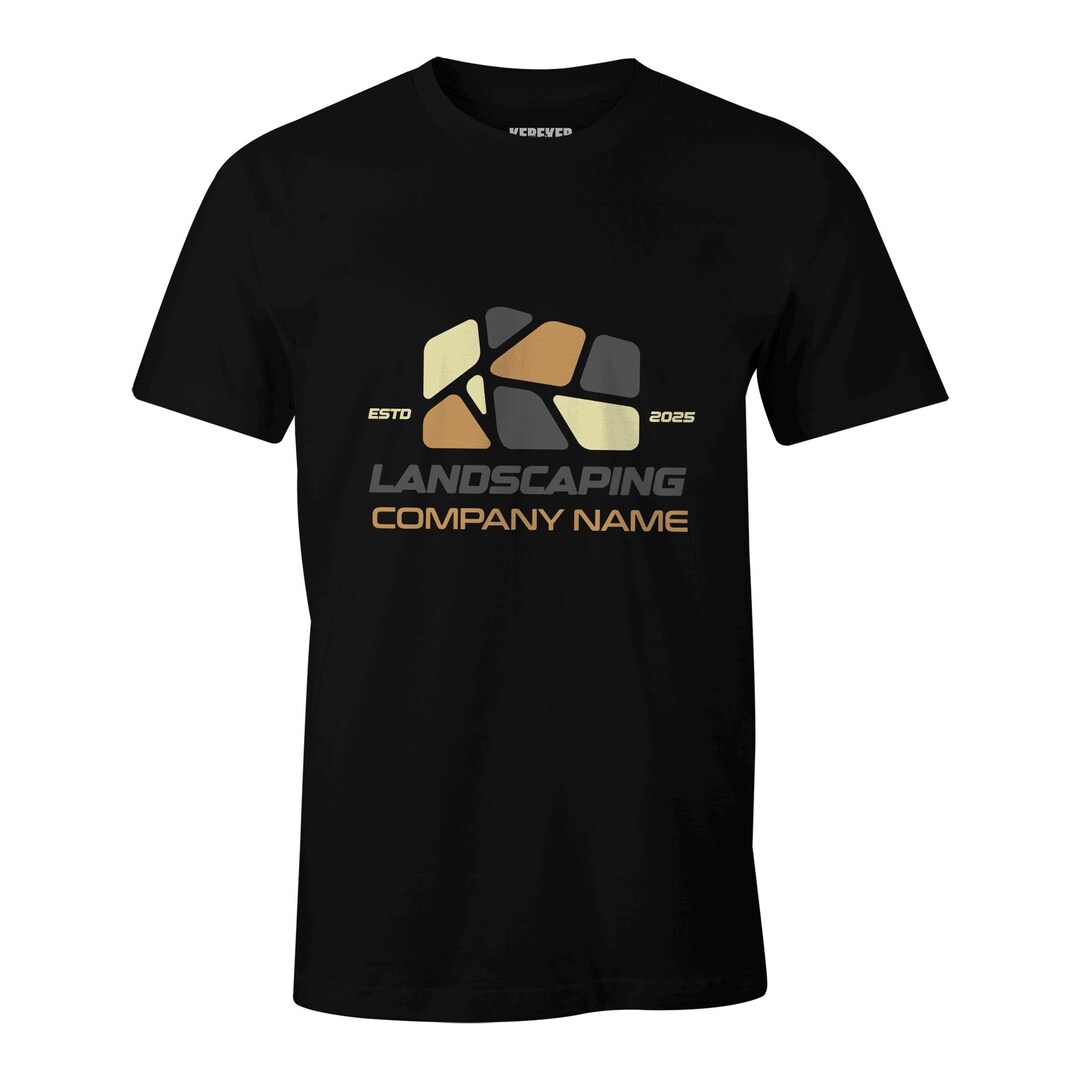 Custom Construction Company Shirts Landscaping Services Business T ...