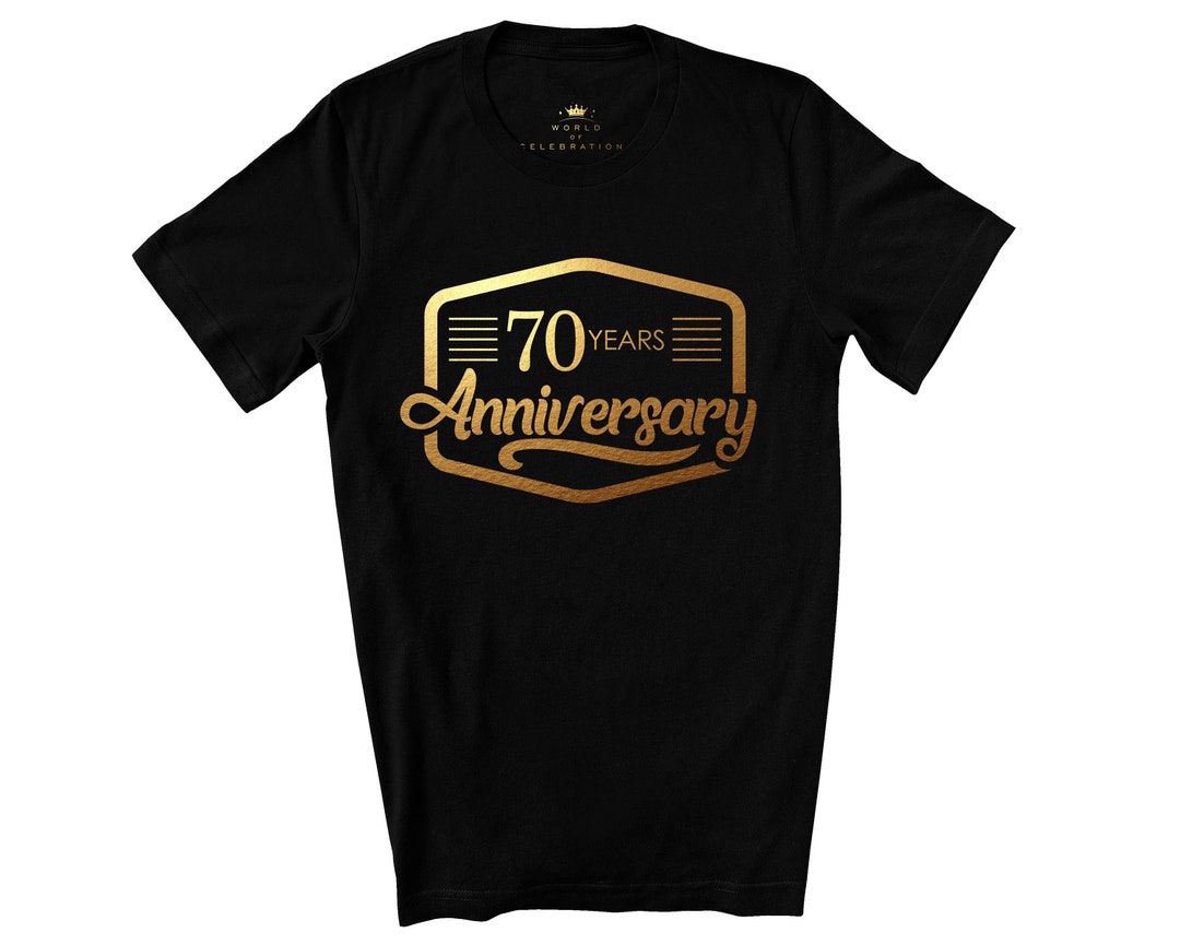 Celebrating 70th Anniversary Shirts, Matching Shirts, Celebrate 70 ...