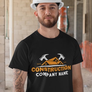Custom Construction Company T-shirts, Carpenter Shirts, Carpentry ...