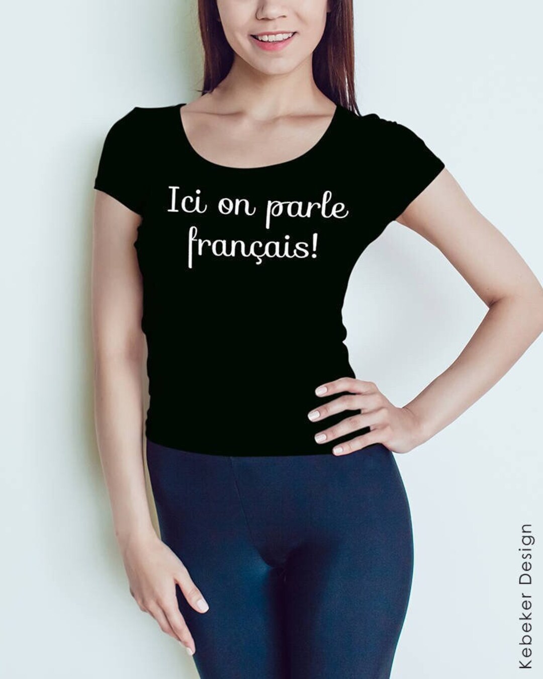 Ici on Parle Français, French Class, French Language, T-shirt Français ...
