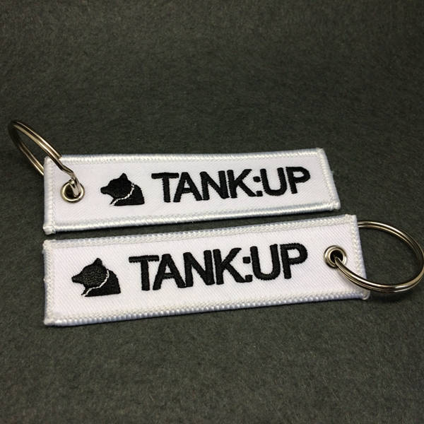 100 custom Personalized Keychains Custom Embroidered | Etsy