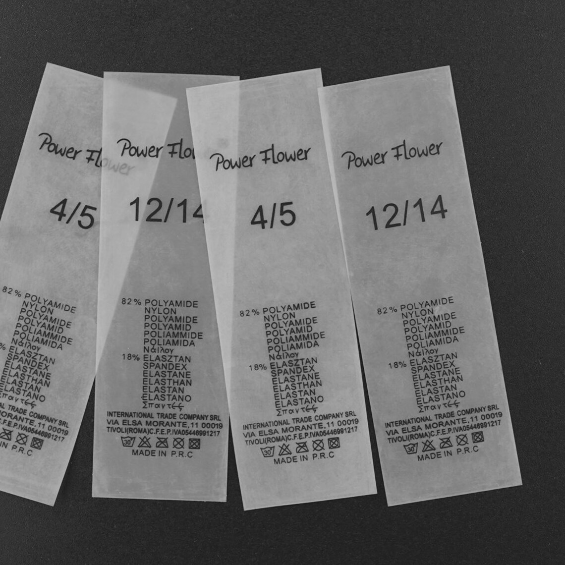 100pcs Custom Tpu Print Labels Plastic Label Soft PVC Label | Etsy