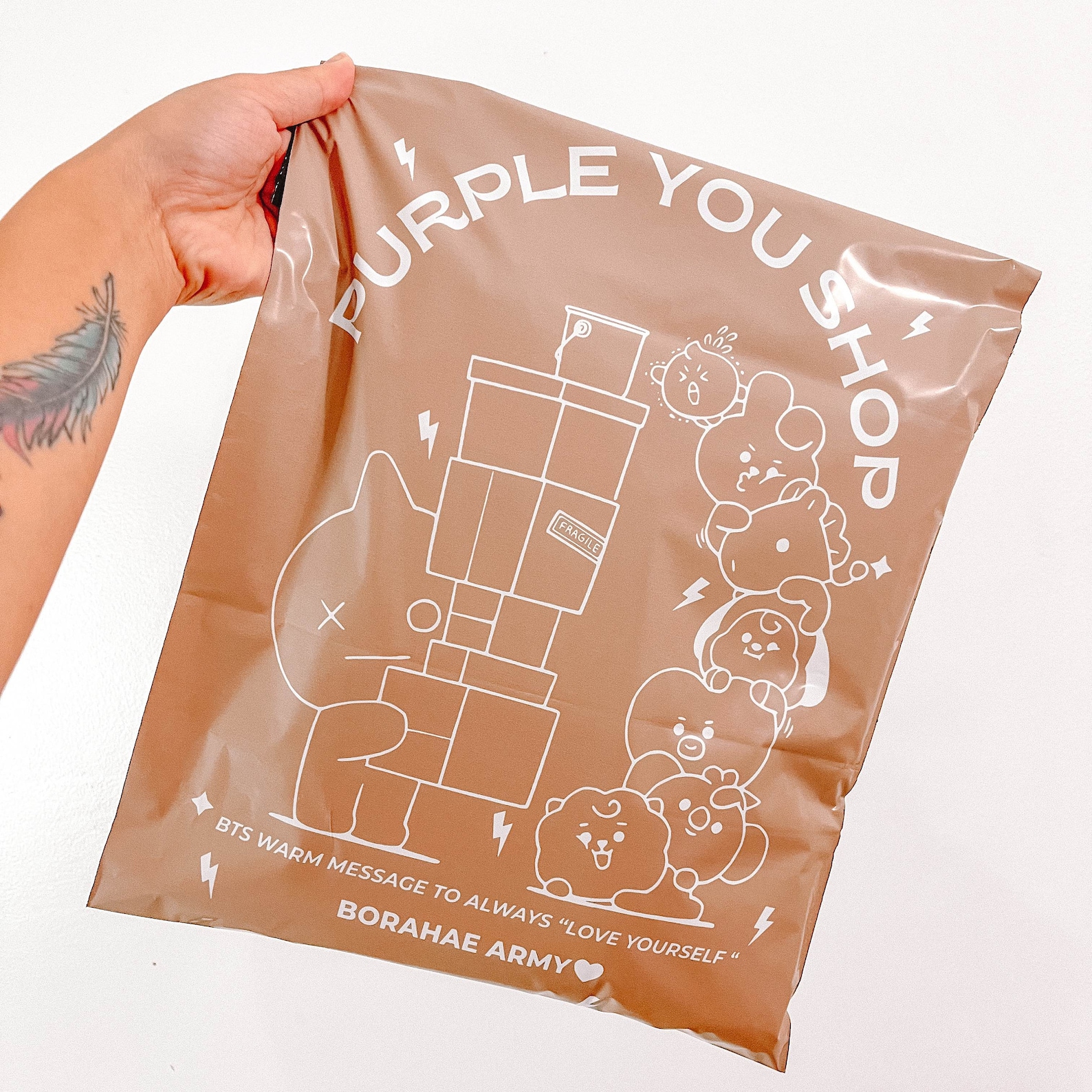 Custom Poly Mailer Design Beauty Hair Fashion Packaging - Etsy