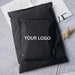 50-1000pcs Custom Matte Black Zip Lock Bags High Quality Plastic Bags Clothes Zip Bags for Poly ...