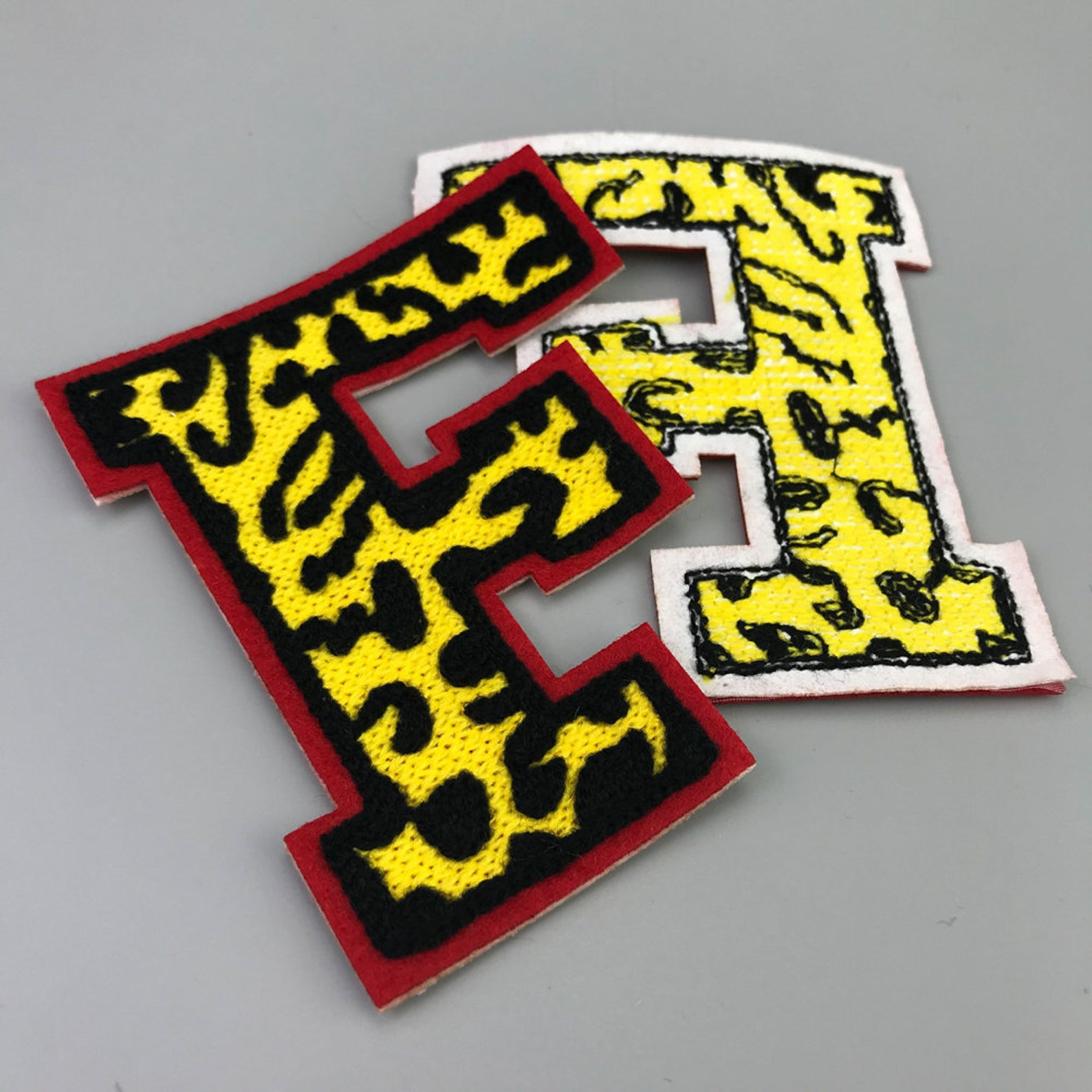 50pcs Chenille Patchesacket Patches Varsity Patches - Etsy