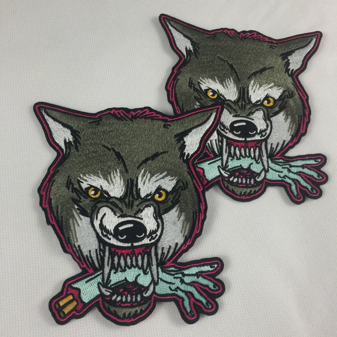 50 Clothing Patches Embroidered Custom Patches for Jackets - Etsy