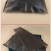 50-1000pcs Custom Matte Black Transparent Zip Lock Bags High - Etsy