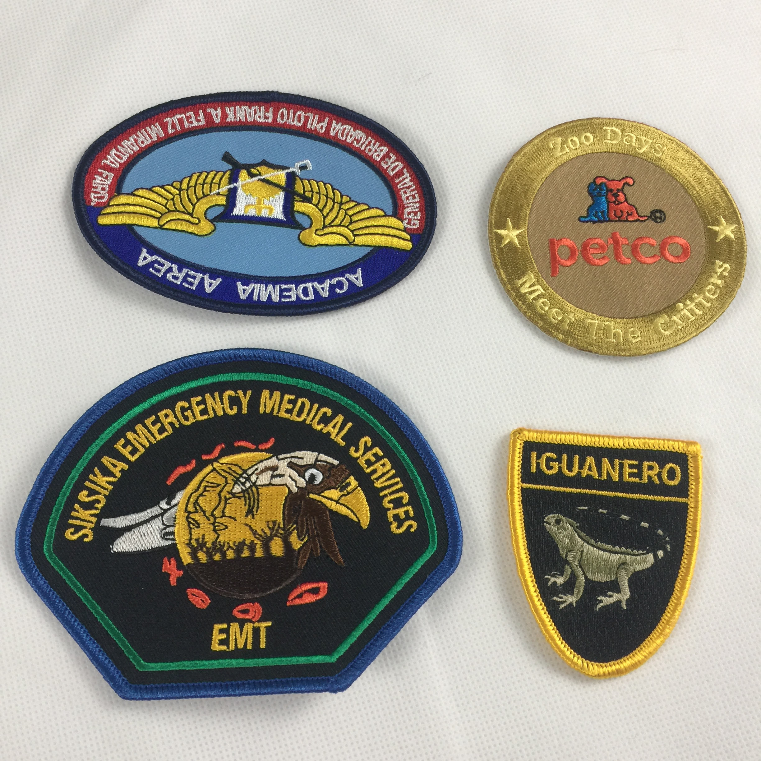 50 Clothing Patches Embroidered Custom Patches for Jackets | Etsy