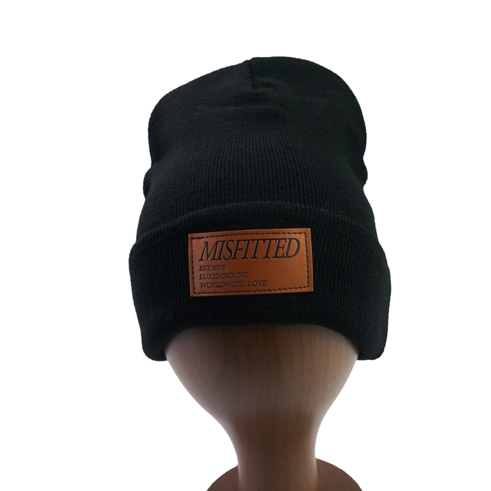 50pcscustom Beanie Leather Patch Custom Beanie Personal - Etsy