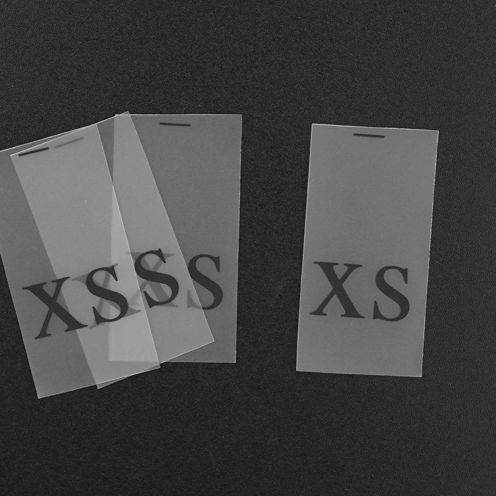 1000 Tpu PRINTED LABELS Clear TPUCustom Printed Tpu Labels | Etsy