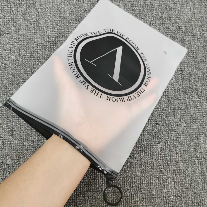 1000pcs On Sale Custom Frosted Zipper Bags Custom Packaging Etsy