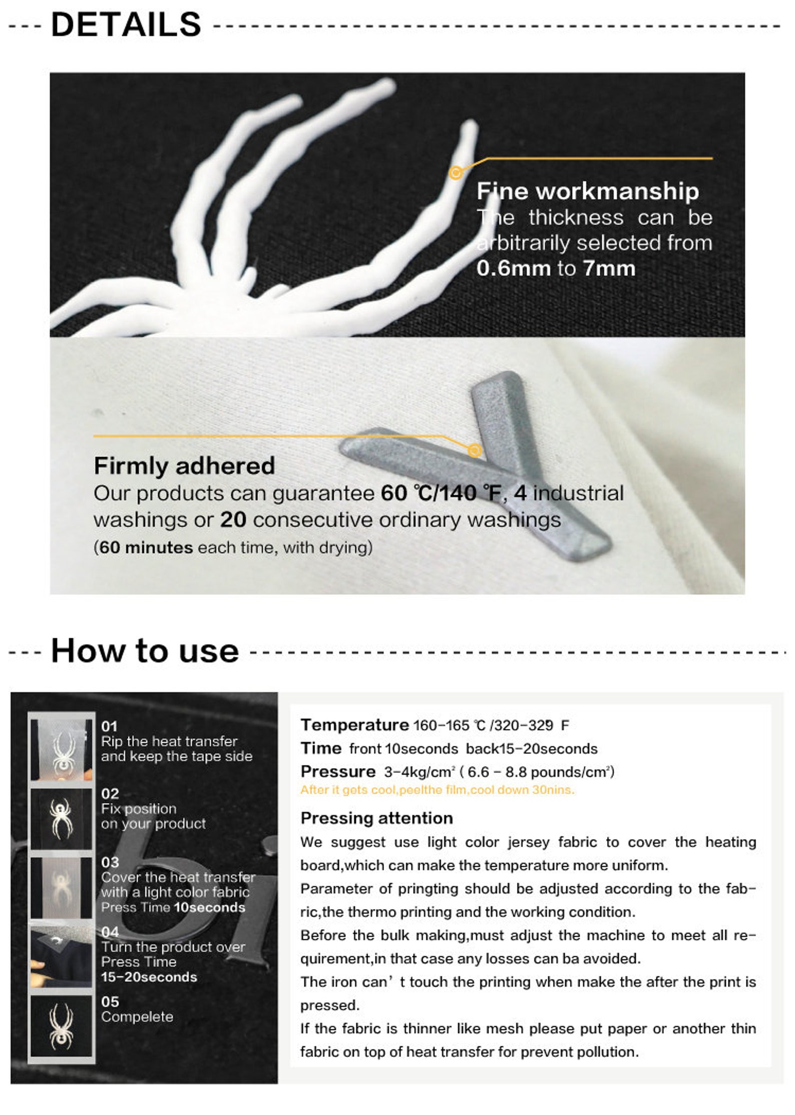 150pcs 3D Silicone Heat Transfer Label Heat Transfer Silicone - Etsy