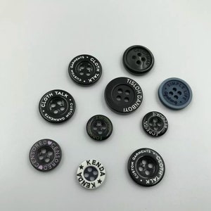 Biggest SALE 1000 Dyed RESIN Round 2-holes Kids Buttons Craft Buttons ...