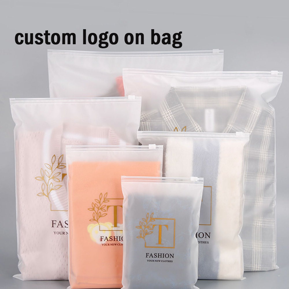 Frosted Zipper Bags Color - Etsy
