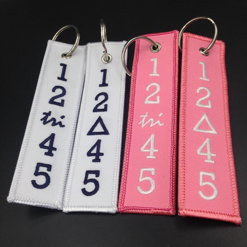 100 Custom Personalized Keychains Custom Embroidered - Etsy