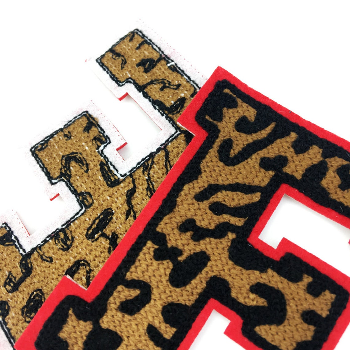 50pcs Chenille Patchesacket patches varsity patches | Etsy