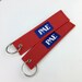 50custom Flight Key Chain Flight Embroidery Key - Etsy