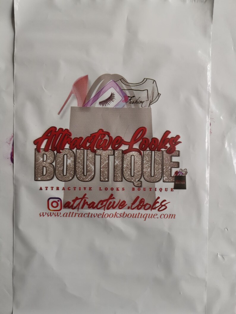 Custom Poly Mailer Bags With Logo Postal Bags With Full Color - Etsy