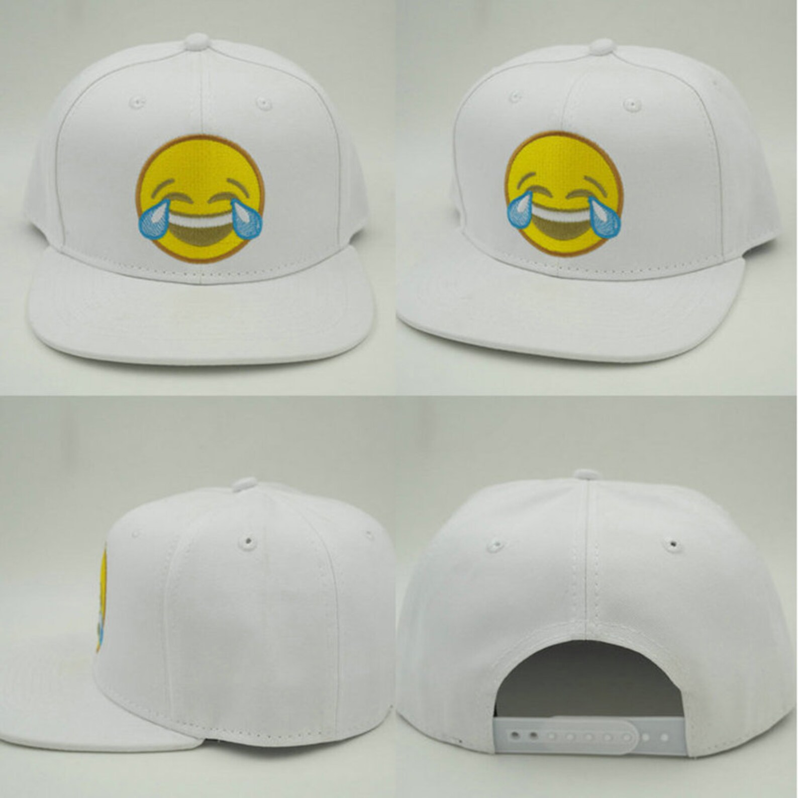 50custom Emoji Capsmile Cap Embroidered Hat Fashion Caps - Etsy