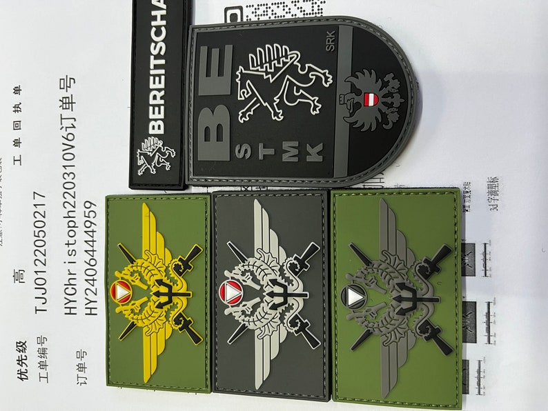 PVC Patch Morale Patch Customize Rubber Patch Iron on - Etsy