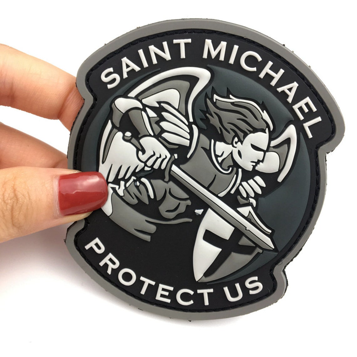 PVC Patch Morale Patch Customize Rubber Patch Iron on - Etsy