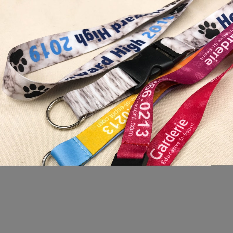 100 custom lanyards lanyards lanyard personalized lanyards | Etsy