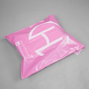 On Sale Pink Poly Mailers, Custom Logo Design Bag, Custom You Design ...