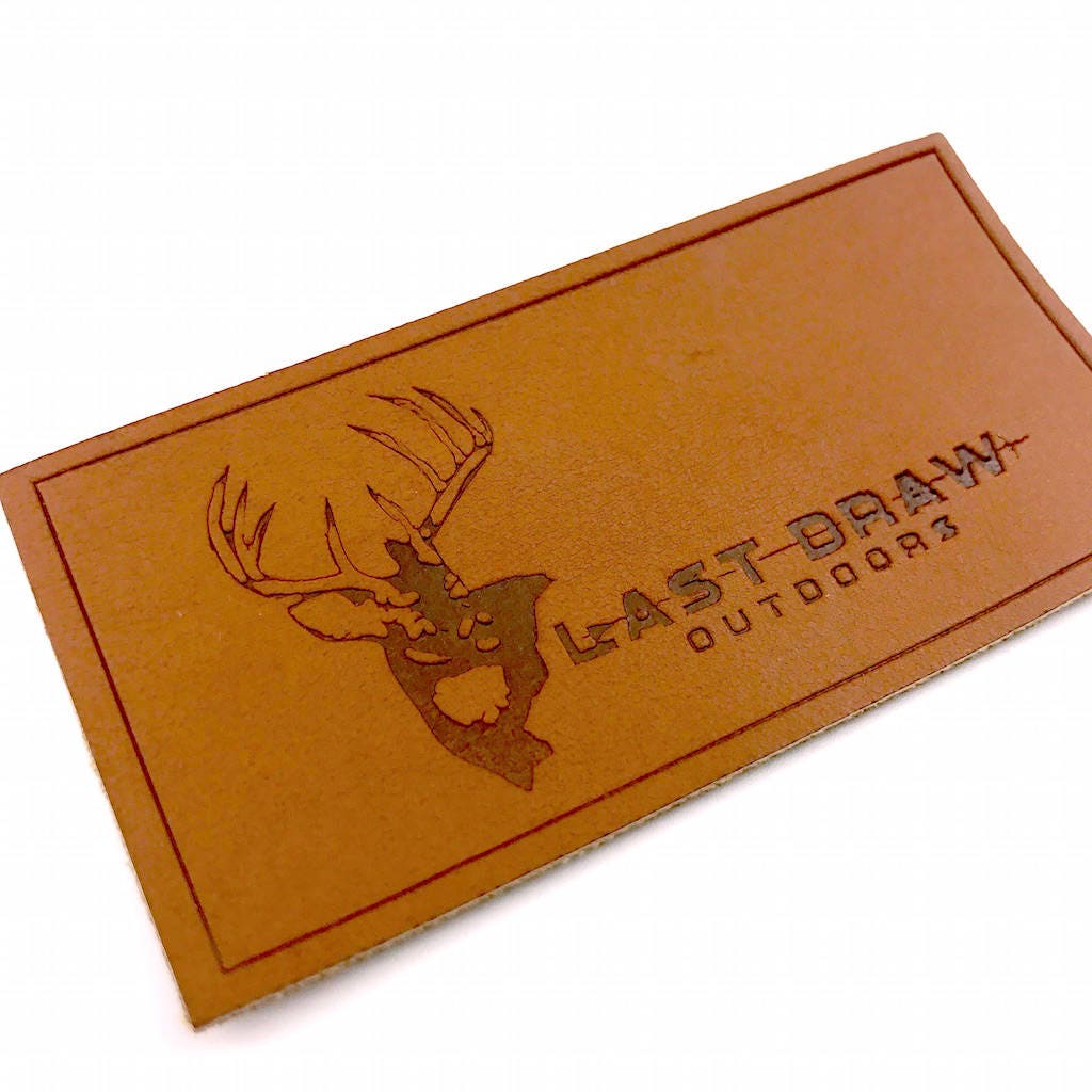 100 Leather Patches Custom Leather Labels Free Drill Hole - Etsy