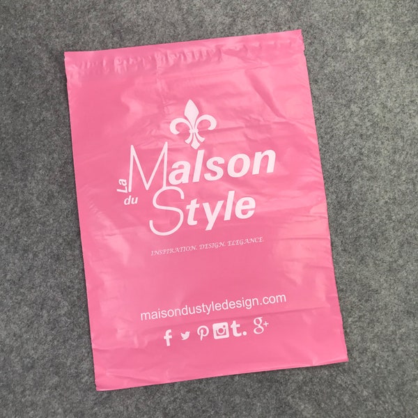 Pink Shipping Bags - Etsy