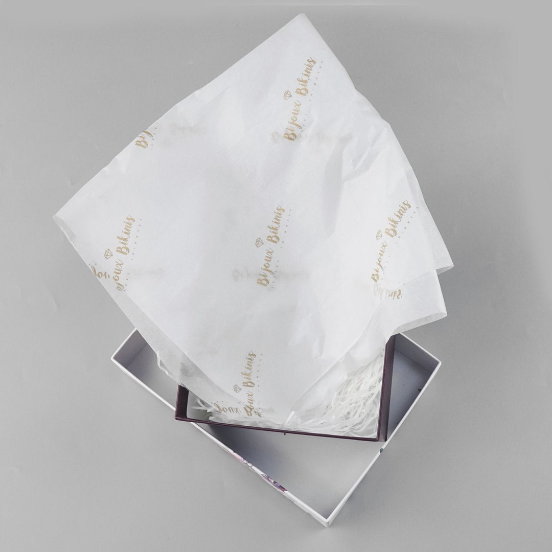 500pcs on Sale Custom Tissue Paper Wrap, Custom Printed Tissue Wrapping ...