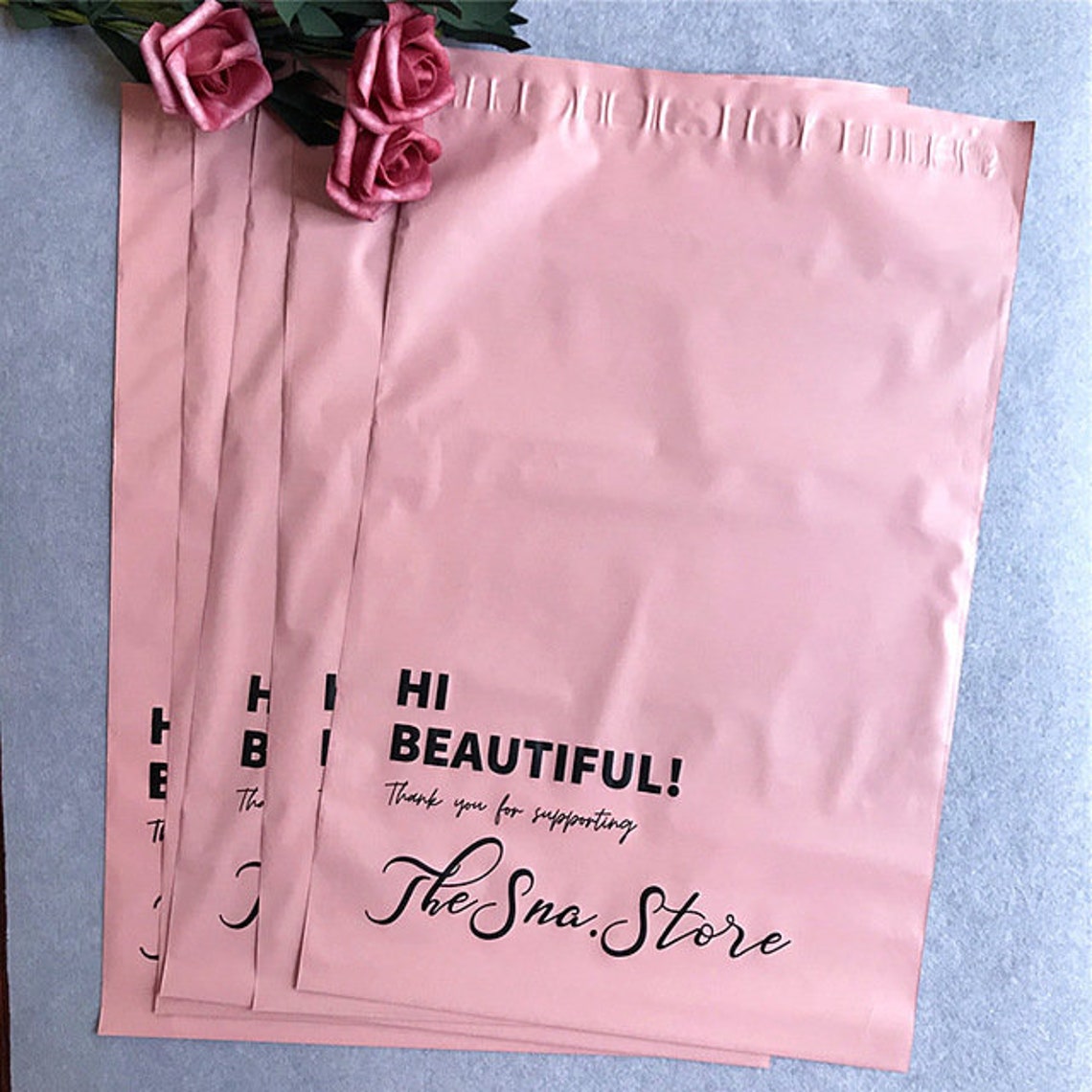 Just on Sep Month Biggest on Sale Custom Pink Poly Mailer - Etsy Canada