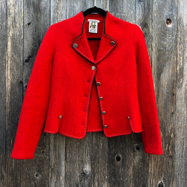 German Wool Jacket Women - Etsy