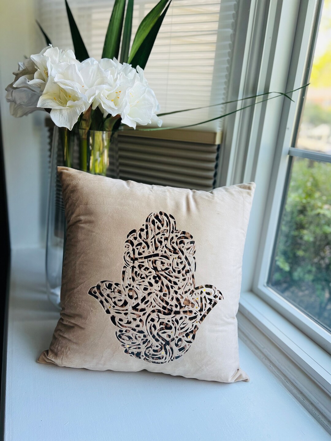 Arabic Calligraphy Inspired Pillows. Arabic Letters Design Inspired ...