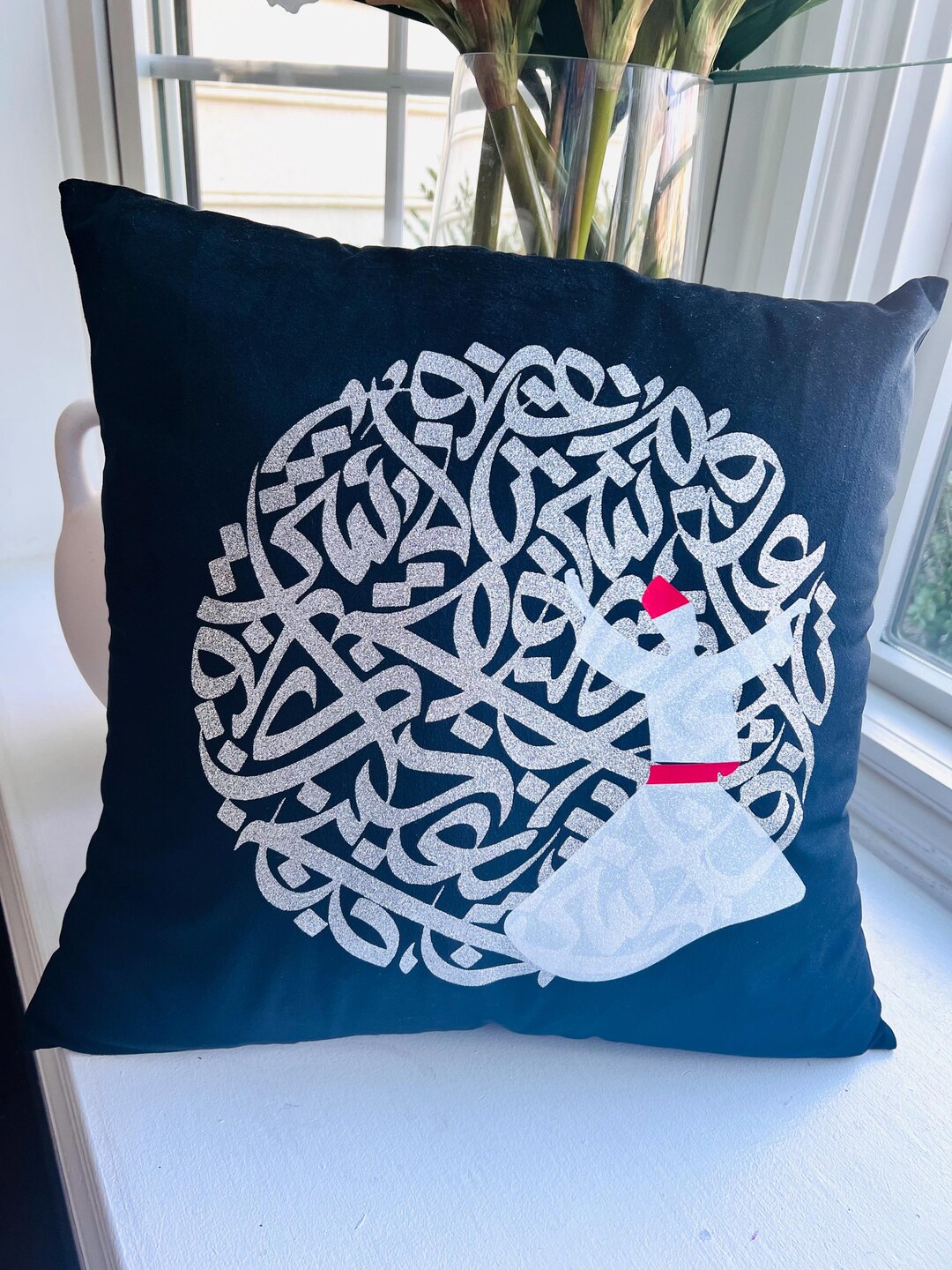 Arabic Calligraphy Inspired Pillows - Etsy