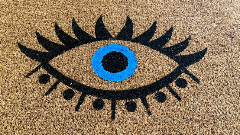 Evil Eye , Arabic Calligraphy Eid Al Adha Outdoor Housewarming Gift ...