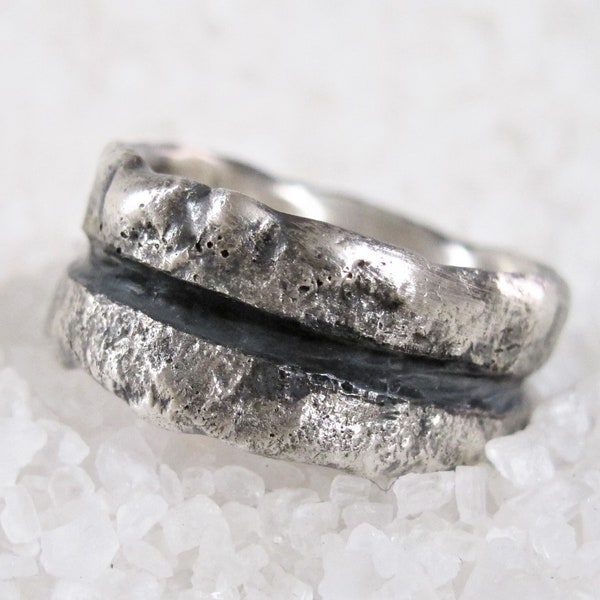 Hand Forged Ring - Etsy
