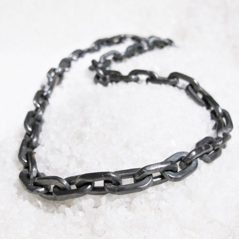Heavy Silver Chain - Etsy