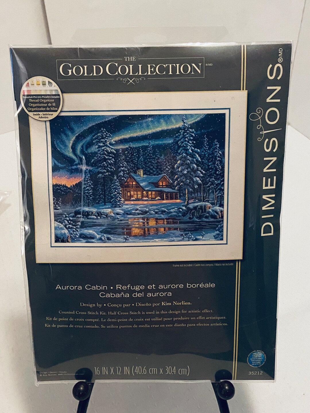 Dimensions Gold Collection Kit. Aurora Cabin. Original Package Has Not ...