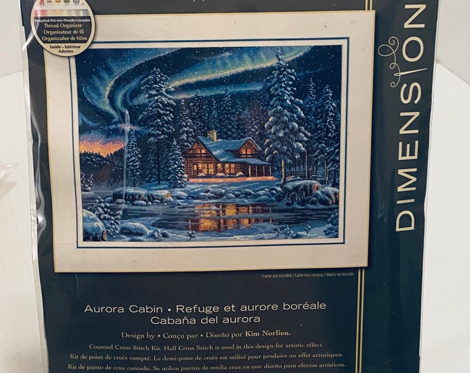 Dimensions Gold Collection Kit. Aurora Cabin. Original Package Has Not ...