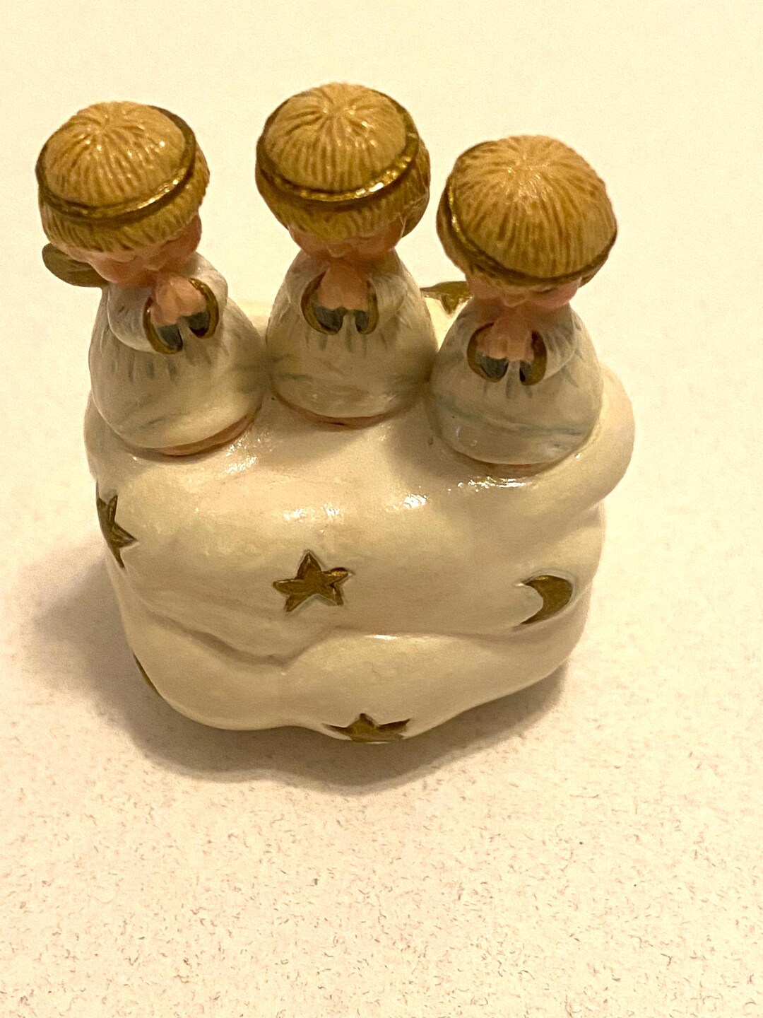 HALLNARK Angels Looking Over Us Holiday Figurine. 1980’s. - Etsy